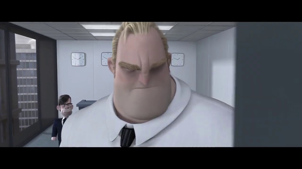 Mr increible casi mata a su jefe - YouTube