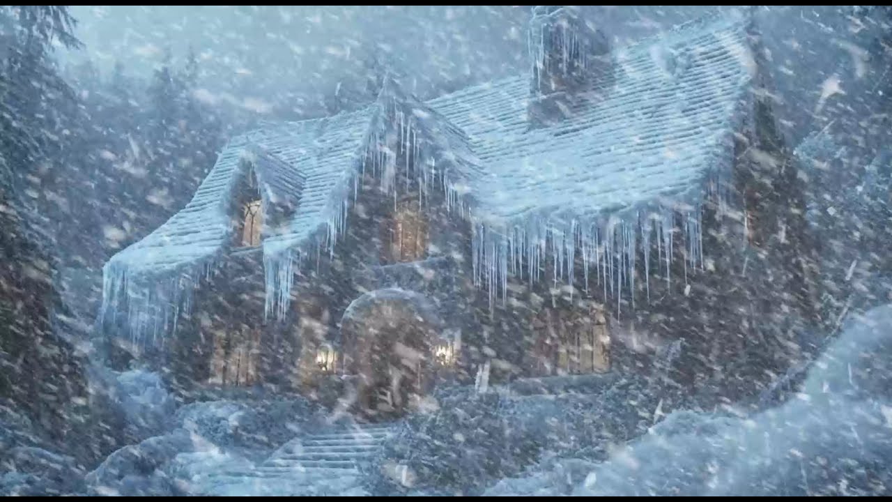 Icy Snowstorm and Howling Winds: The Perfect Sound for Stress Relief ...