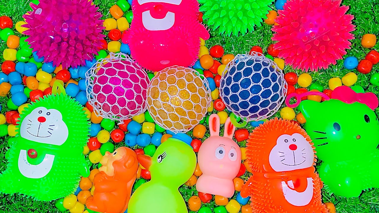 ASMR Satisfying Video | Mixing Rainbow Colorfull Candys with Lot’s of ...