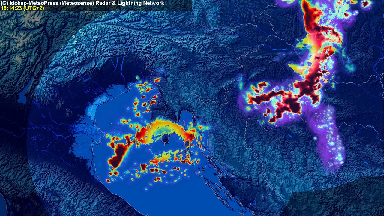 Istria Meteo Radar 22/06/2019 - YouTube