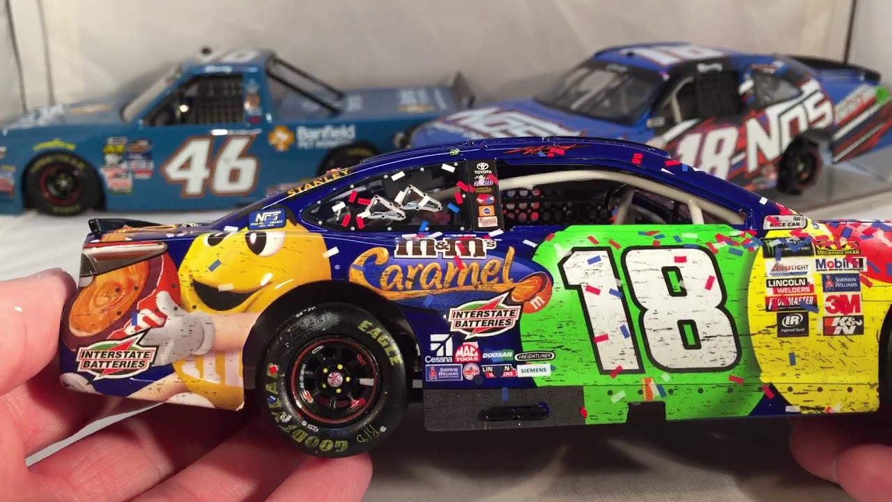 Review: 2017 Kyle Busch Bristol Sweep Set M&Ms Caramel, NOS, Banfield ...