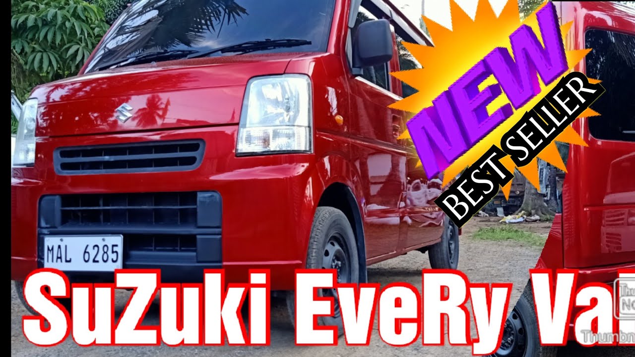 Suzuki Every-Van Candy Tone Red Best Seller - YouTube