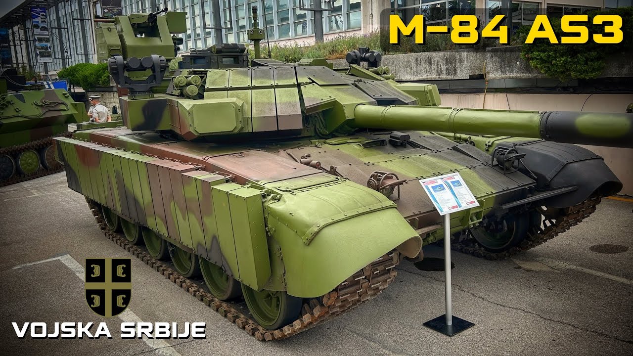 Vojska Srbije | Tenk M-84 AS3 - YouTube