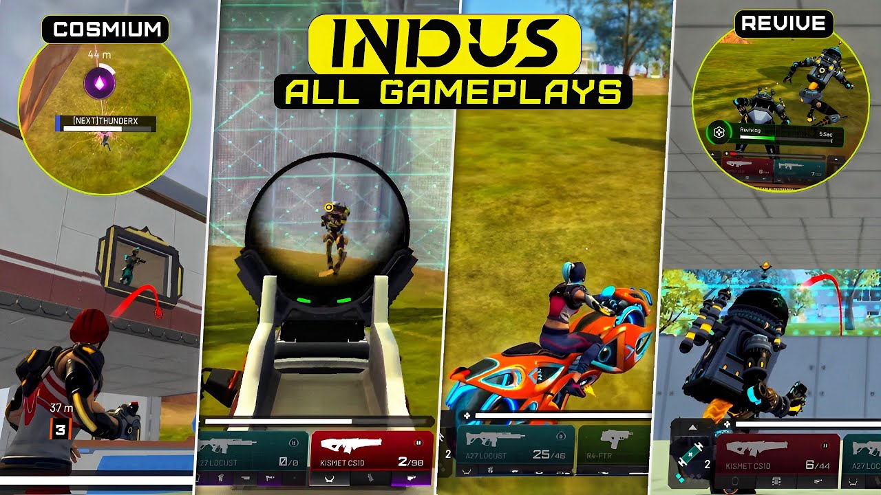 Indus battle royale gameplay compilation | Indus new gameplay | Indus ...