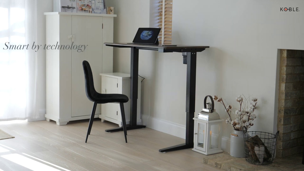 Apollo - Smart Desk with Rise and Fall function by KOBLE - YouTube