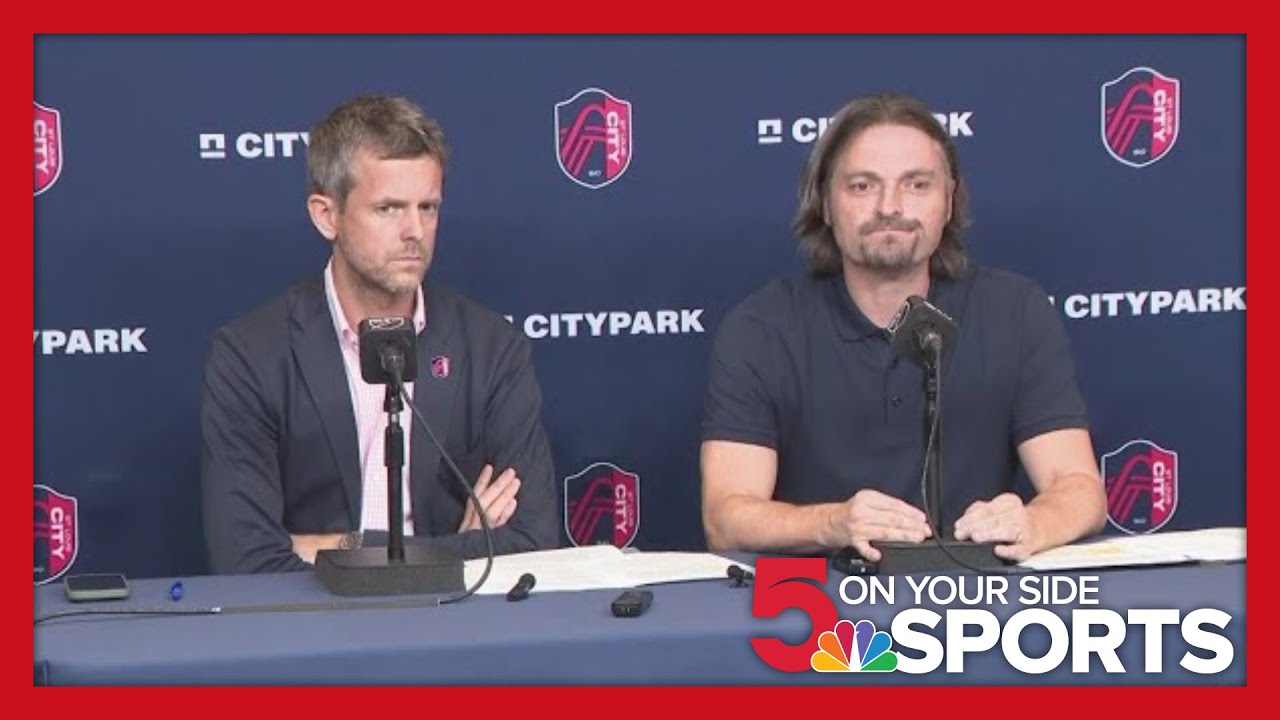St. Louis CITY SC holds press conference after firing head coach ...
