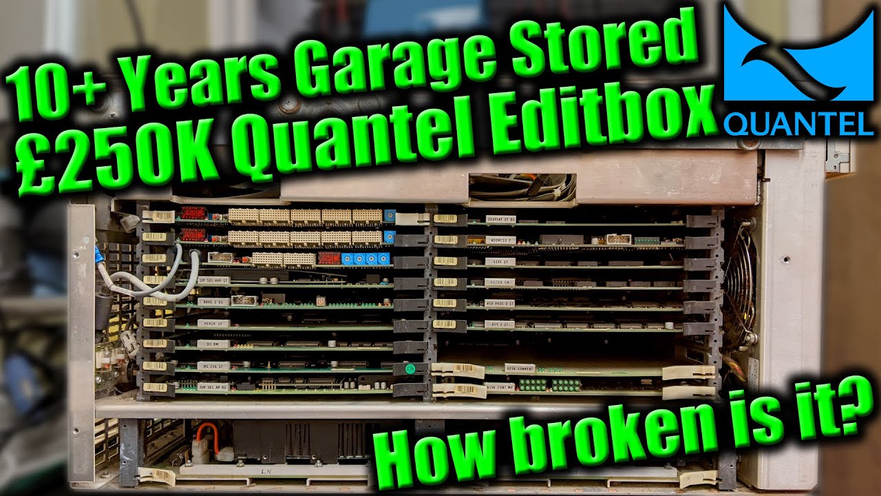 DL244 Quantel Editbox Restoration Maybe? - YouTube
