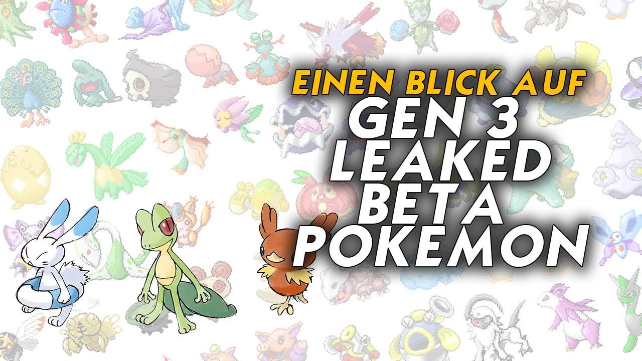 Pokemon Sprites Geracao 3 Dratini/Sprites Und 3D Modelle – PokéWiki