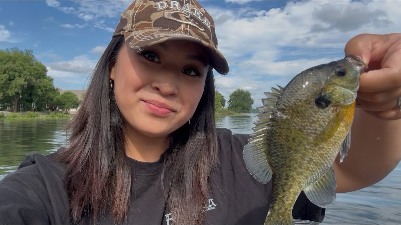 Bluegill fishing in Michigan - YouTube