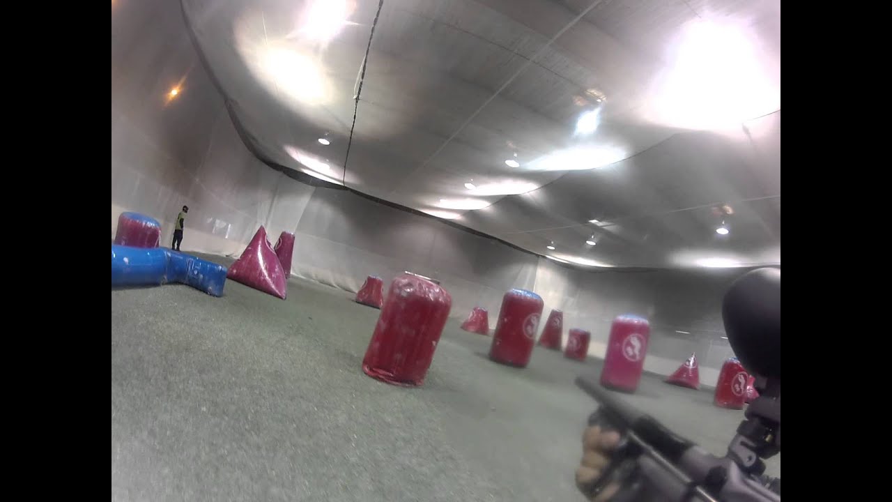 Paintball Explosion speedball 9-21-13 - YouTube