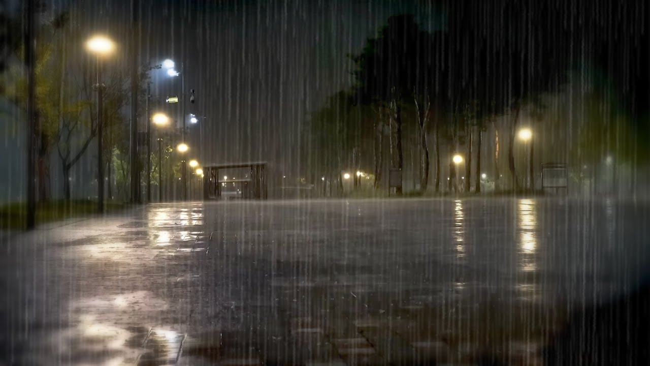 Rain Sounds in the Park at Night are Effective for a Sleepless Person ...