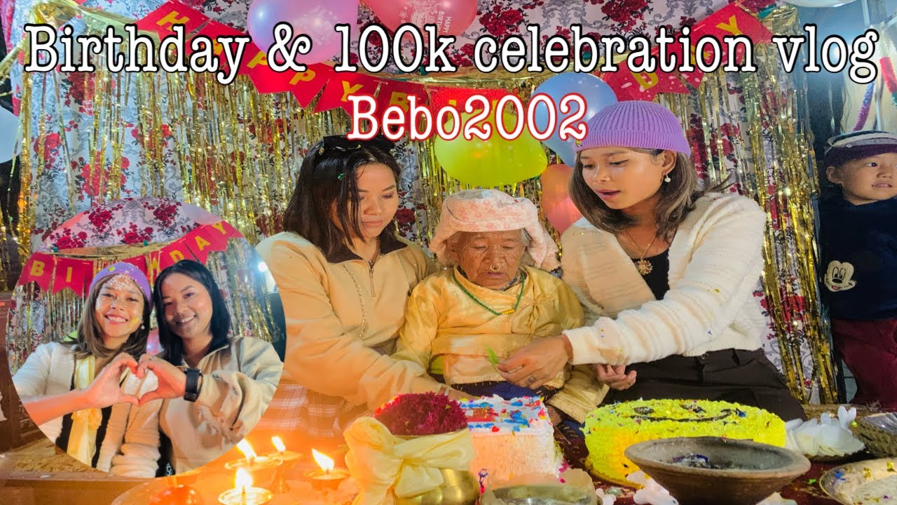 Birthday &100k selebration vlog#bebo 2002 #Raksha kirati#@BEBO2002 ...