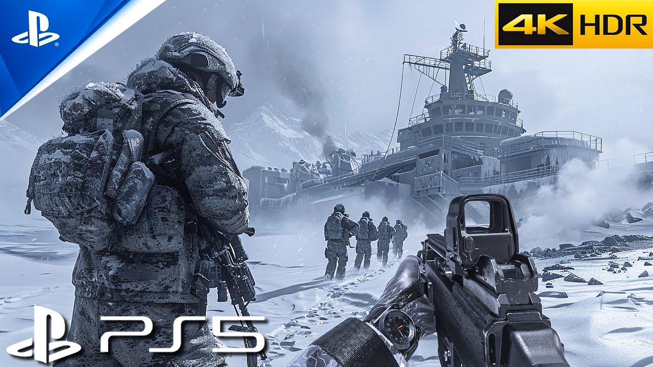 FROZEN TUNDRA (PS5) Immersive ULTRA Realistic Graphics Gameplay ...