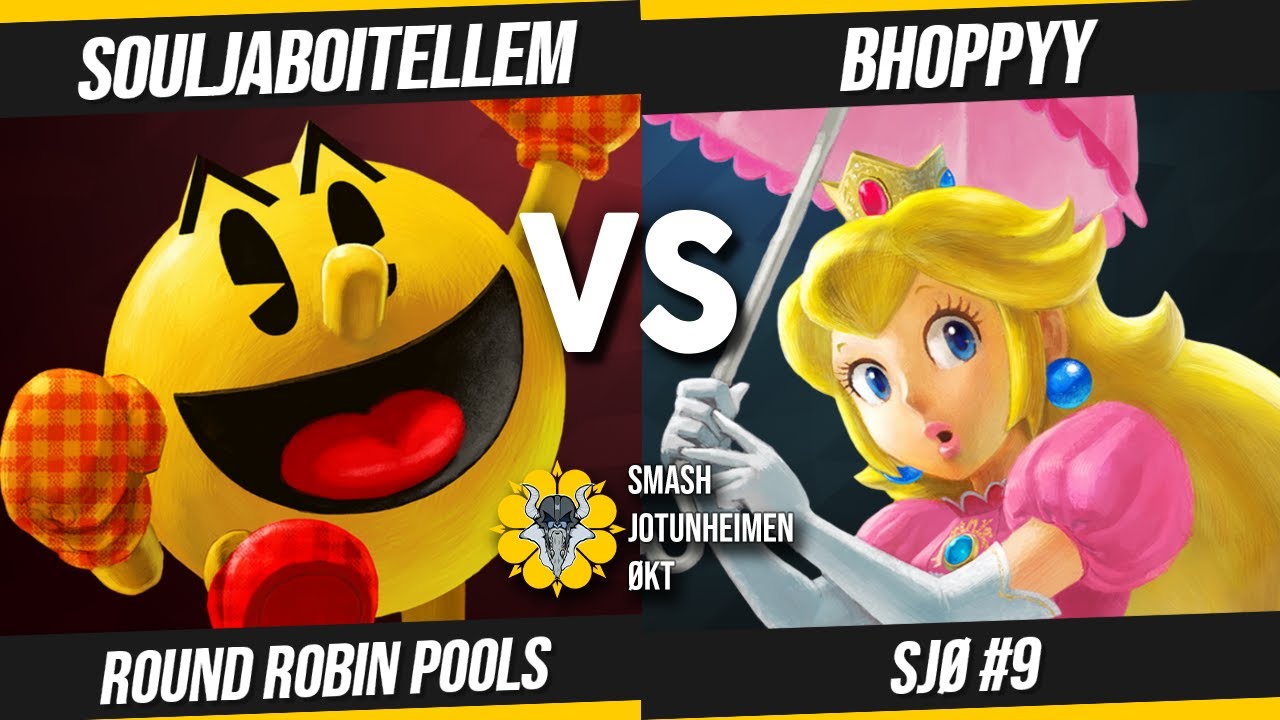 SJØ #9 Ultimate Pools // SouljaBoiTELLEM (Pac-Man) VS bhoppyy (Peach ...