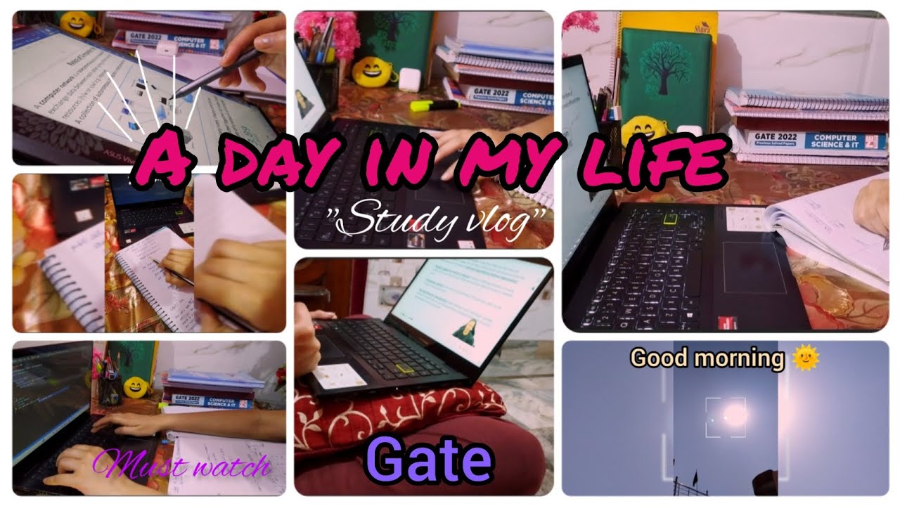 Study vlog 📚|| A day in the life of a Gate aspirant 🤗 || My first vlog ... Study vlog 📚|| A day in the life of a Gate aspirant 🤗 || My first vlog ...