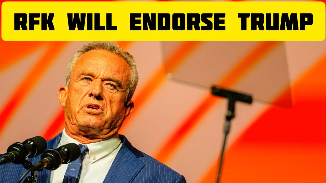 RFK Is A Fraud Drop Out Race and Endorse Trump - YouTube