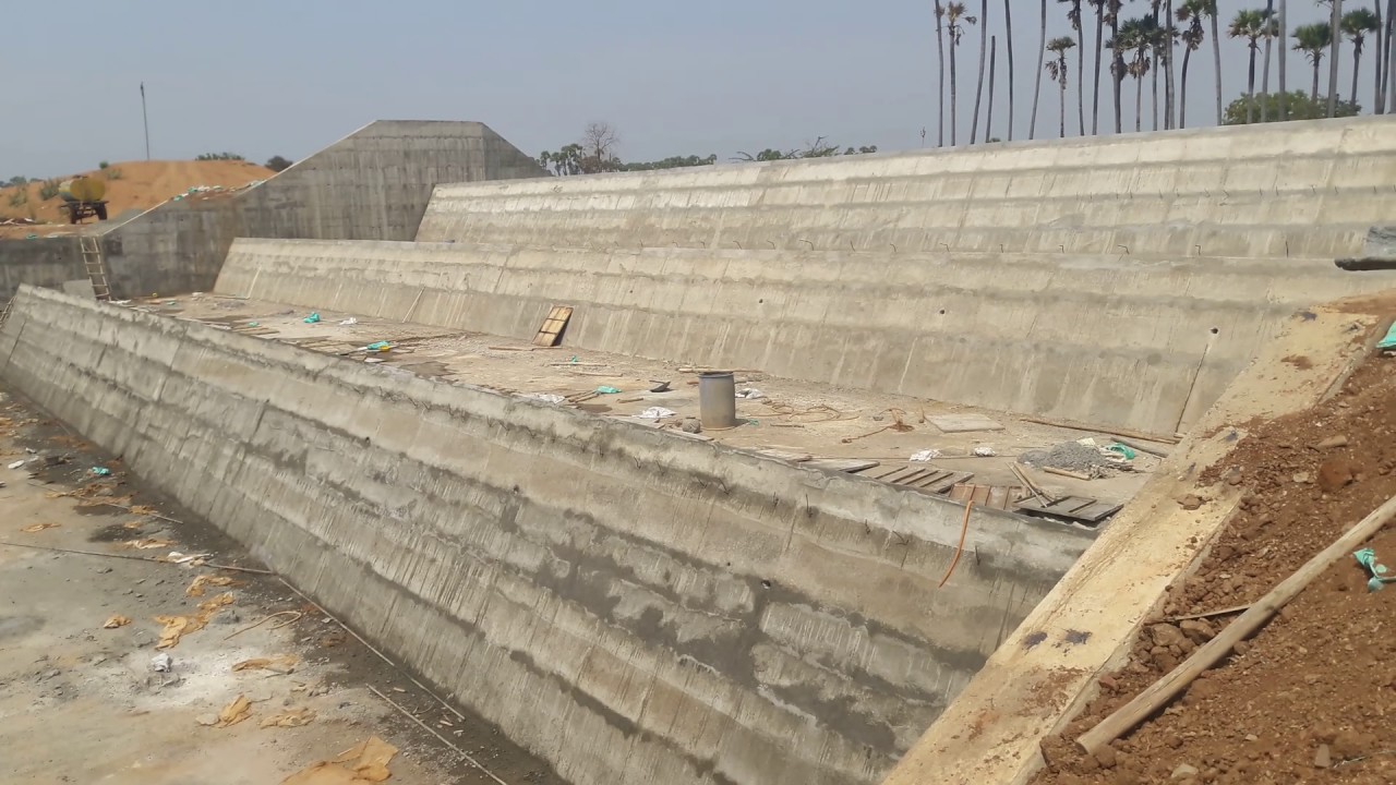 Pongur surplus weir(2) - YouTube