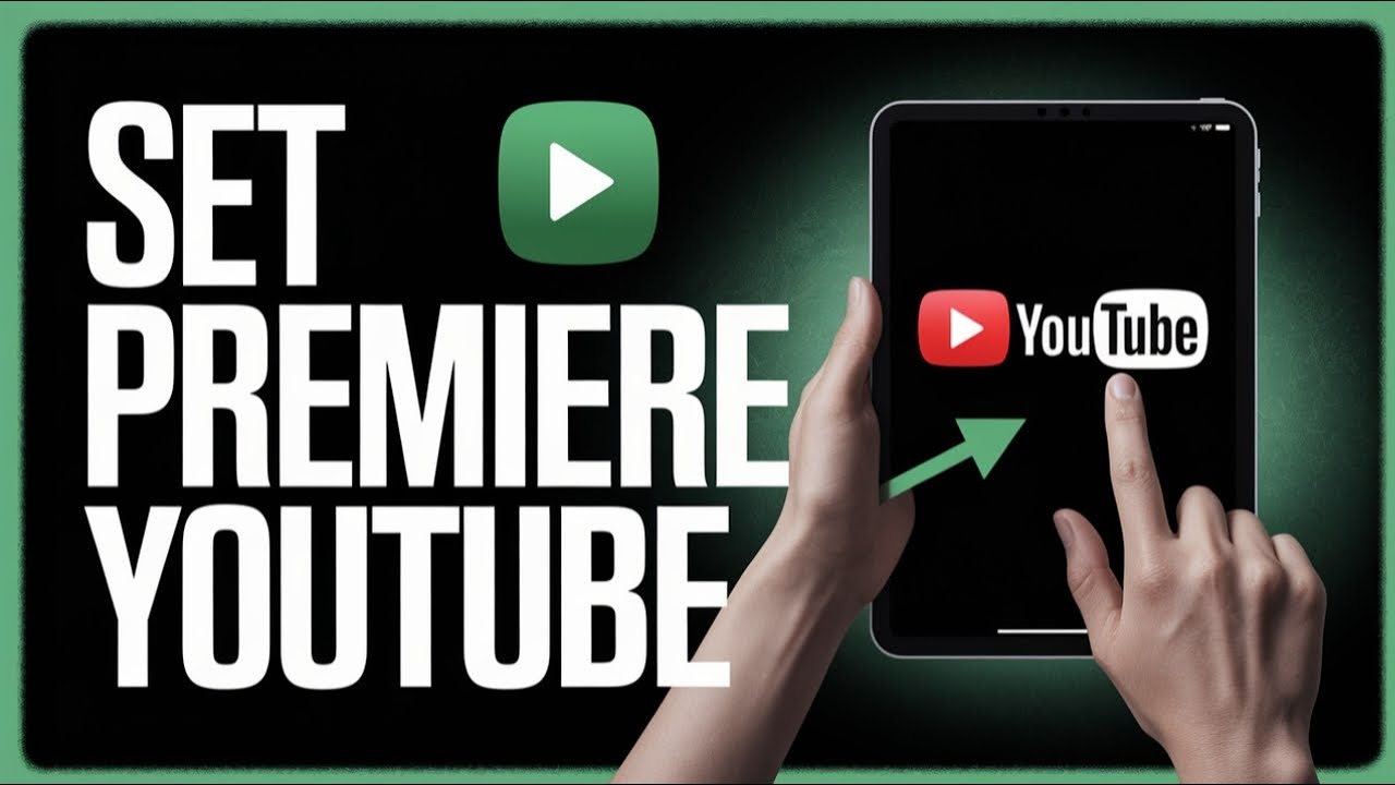 How to Set Premiere on YouTube - Full Guide - YouTube