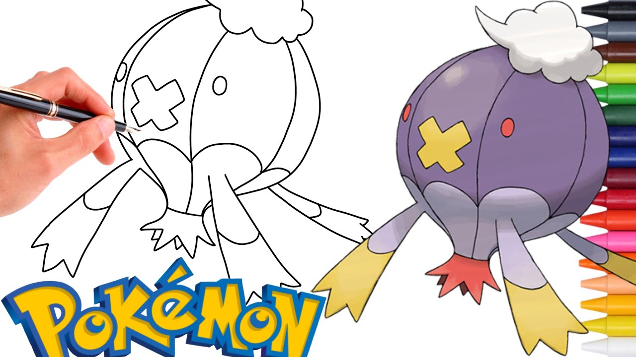 Como Desenhar o POKÉMON DRIFBLIM #426 | Geração 4 - YouTube