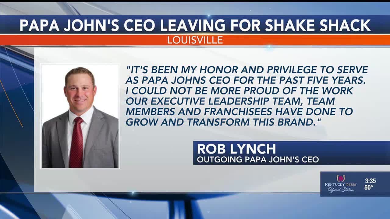 ‘We wish Rob all the best’: Papa Johns CEO resigns after 5 years - YouTube
