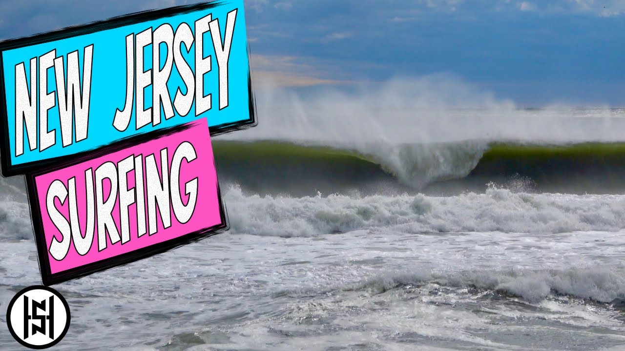 New Jersey Surfing: Spring Barrels - YouTube