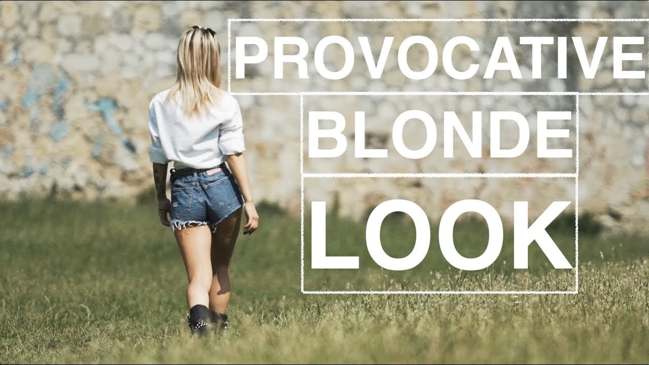 Provocative Blond Look - Sigma 24mm 1.4 ART - YouTube