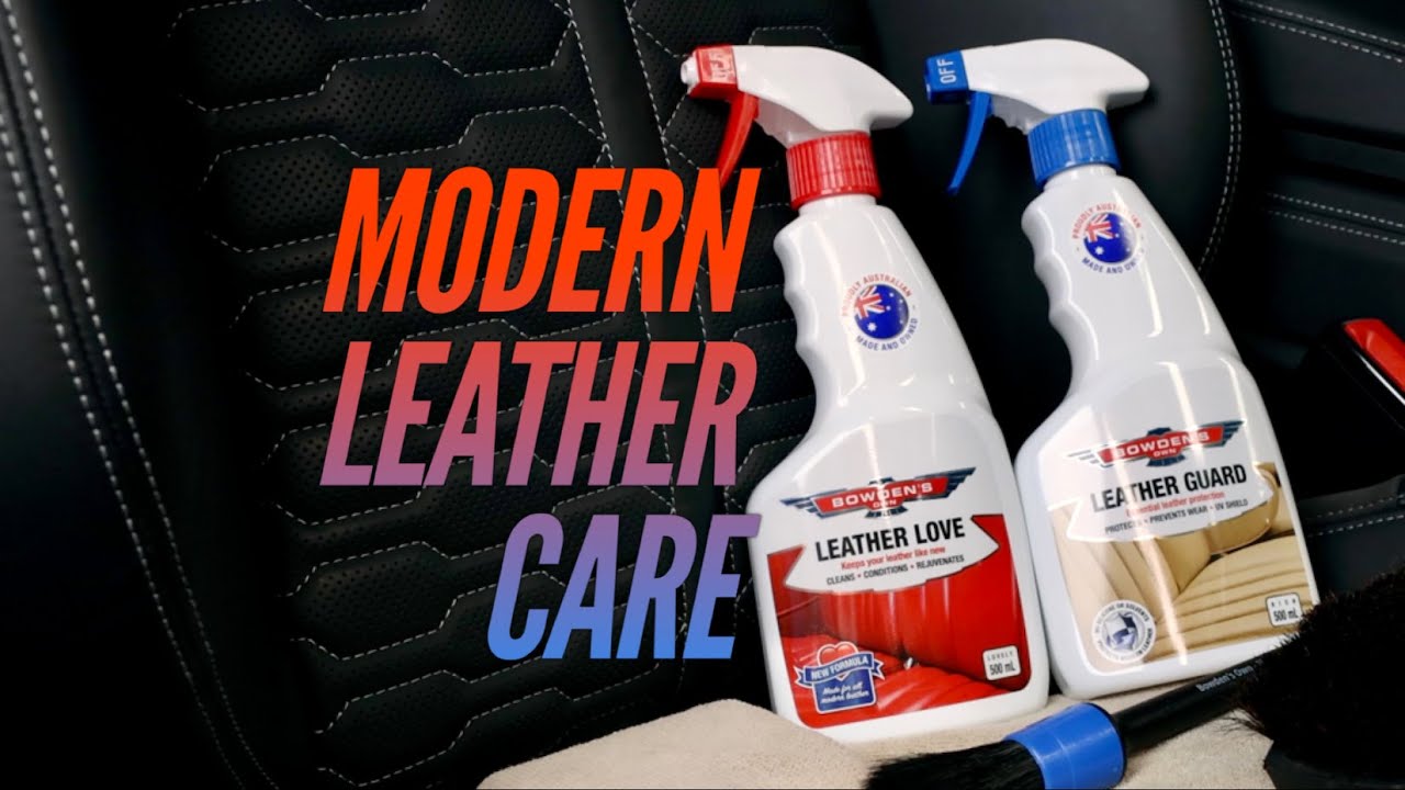 How to Clean & Protect Leather Car Seats – Bowden’s Own Leather Care ...