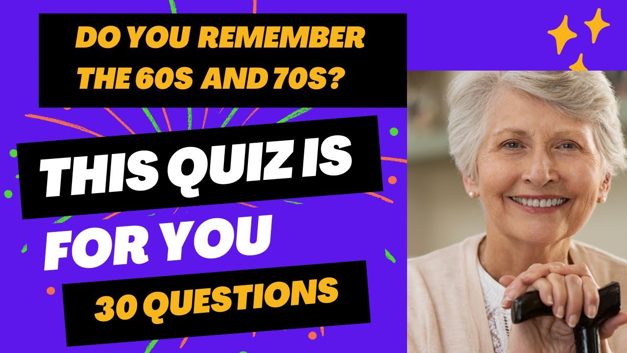 "Retro Rewind: A Journey Through the 1960s and 70s Quiz" | Quizpich.com ...