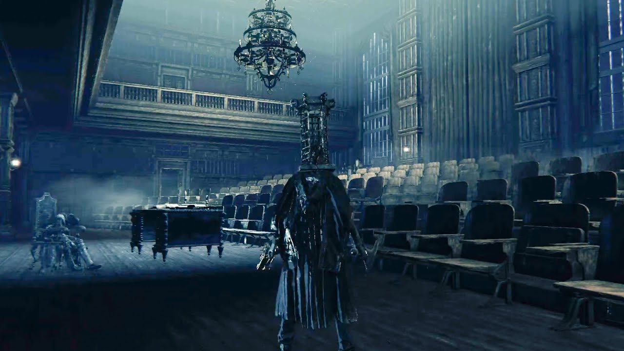 Bloodborne - Lecture Hall Ambiance (oozing, breathing, white noise ...