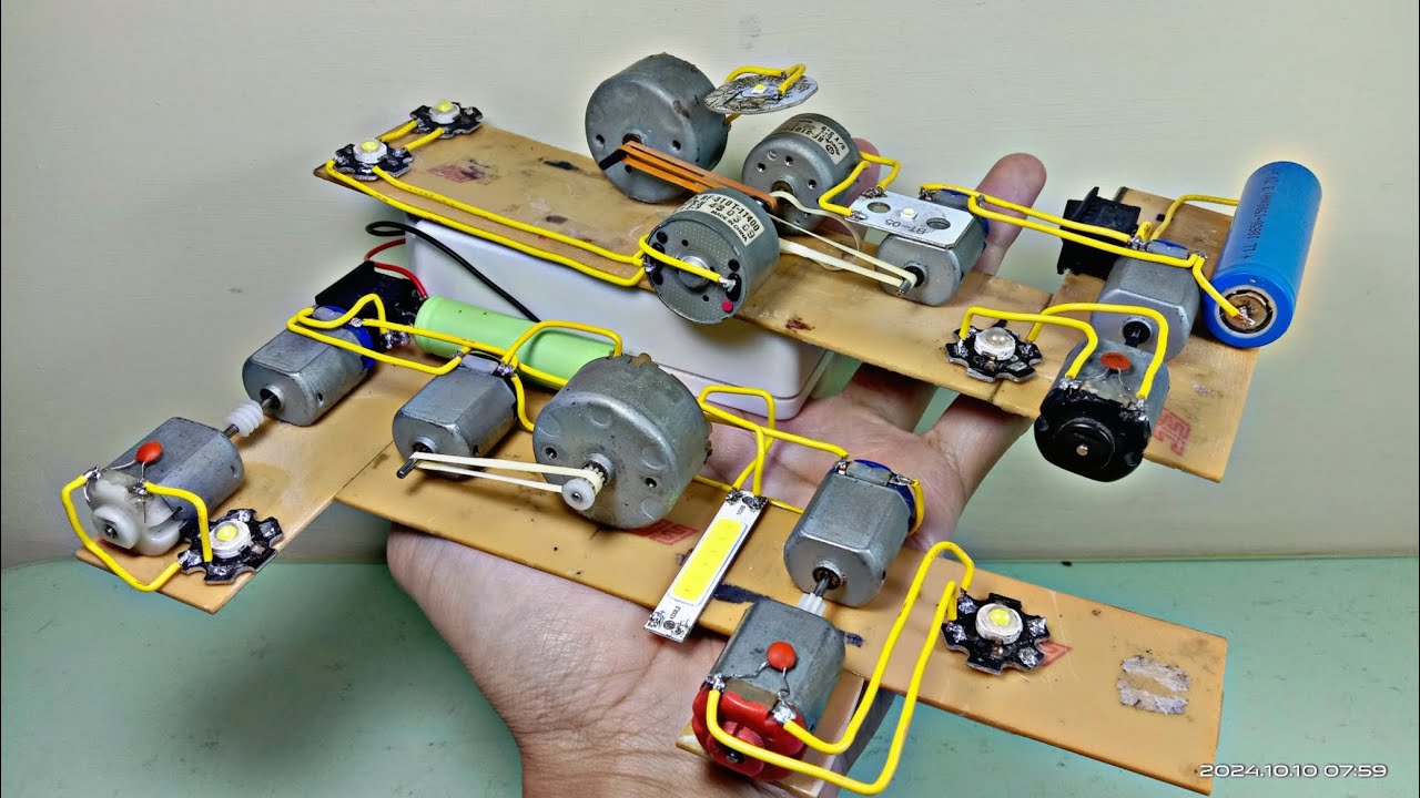 MINI ELECTRIC GENERATOR MACHINE ELECTRONICS PROJECT SUITABLE FOR ...