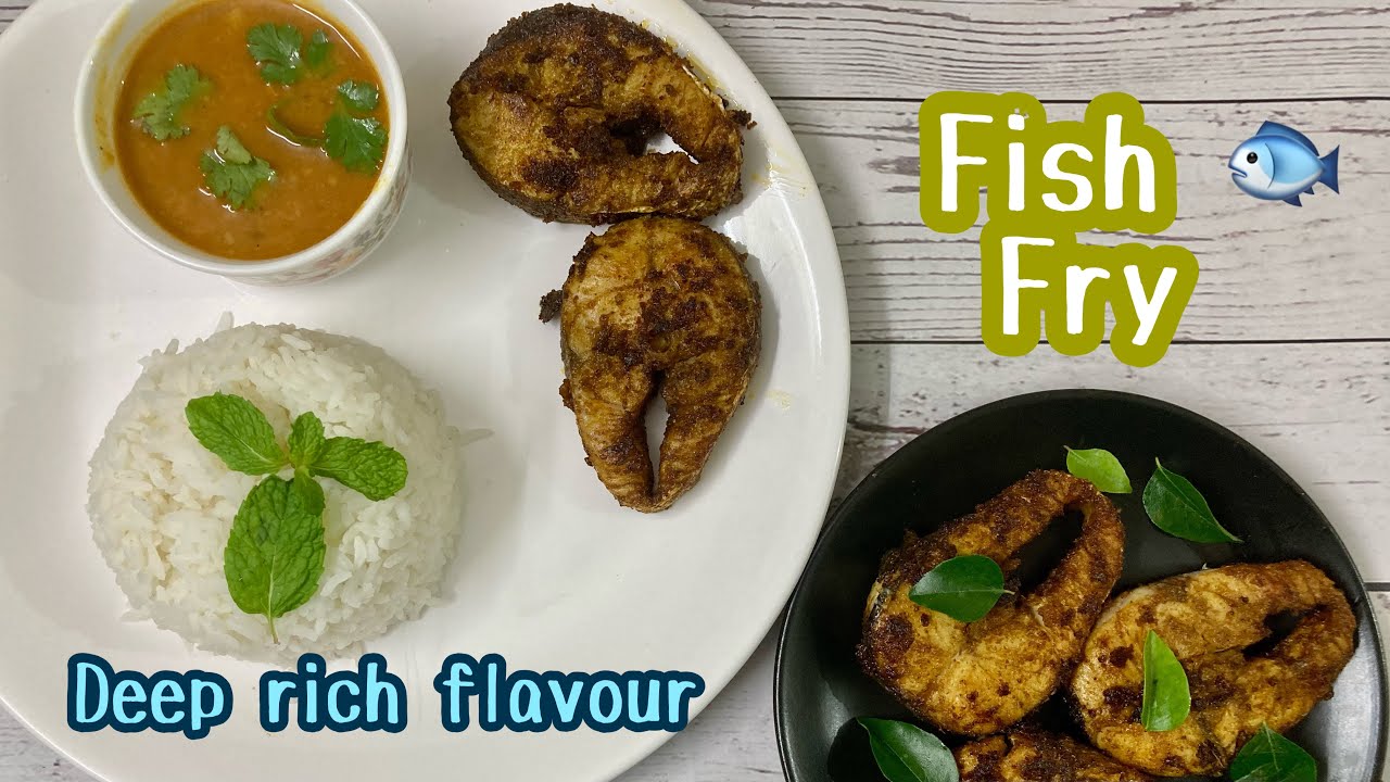 Fish fry | delicious combination of herbs & spice | sea food recipe ...