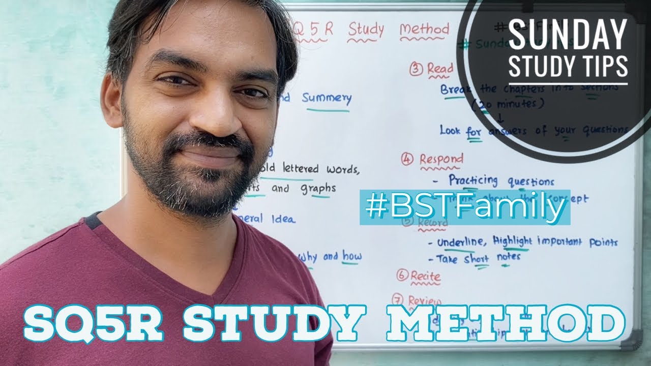 SQ5R Study Method | Sunday Study Tips |Senthilnathan | Tamil - YouTube