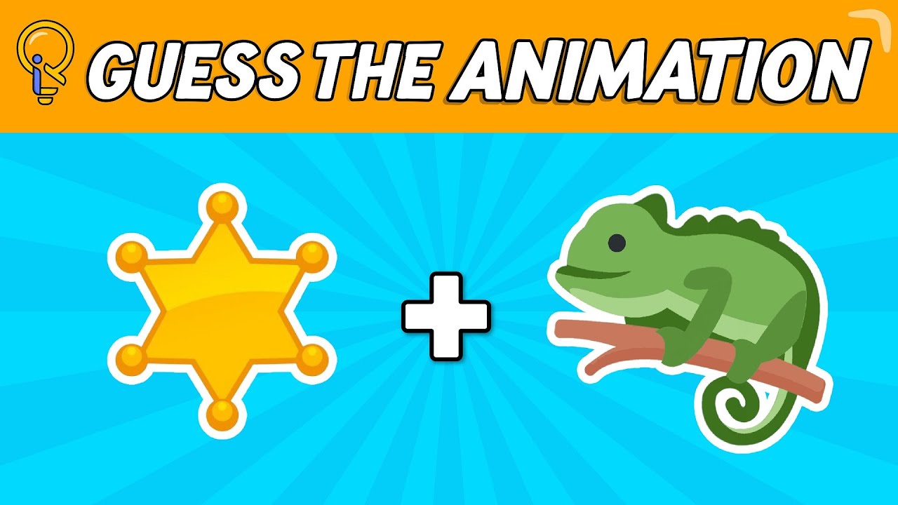 Guess the Animation by Emoji Challenge! Can You Decode These Animated ...
