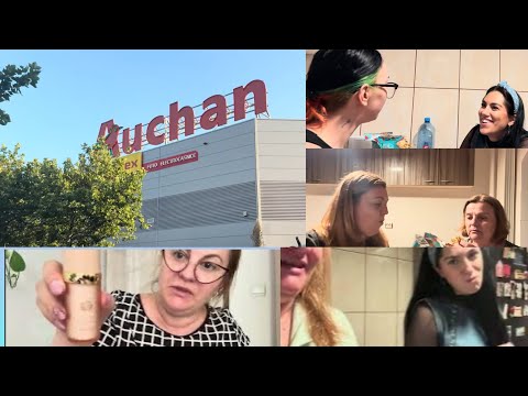 Haul de cumpărături Auchan și Lidl, curățenie, câteva favorite și taste test cu mama, Eva și Aisha