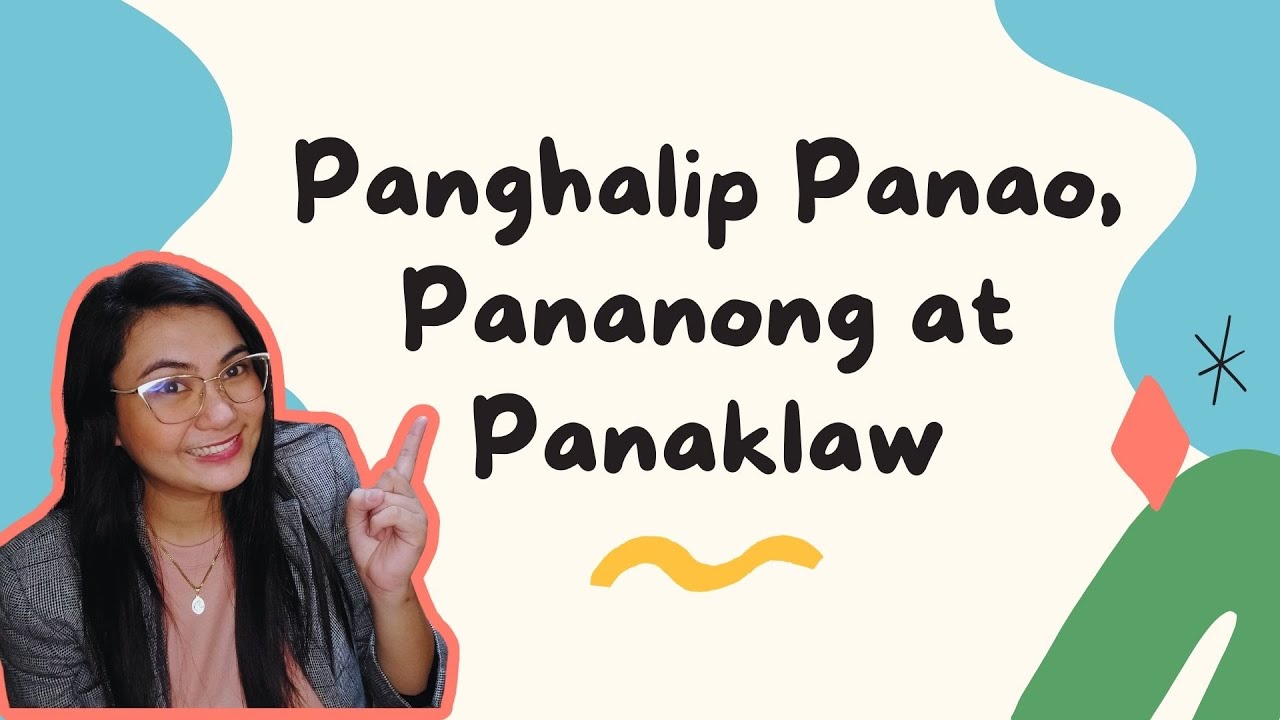 Panghalip:Panao, Pananong, at Panaklaw #Panghalip #Panao #Pananong # ...