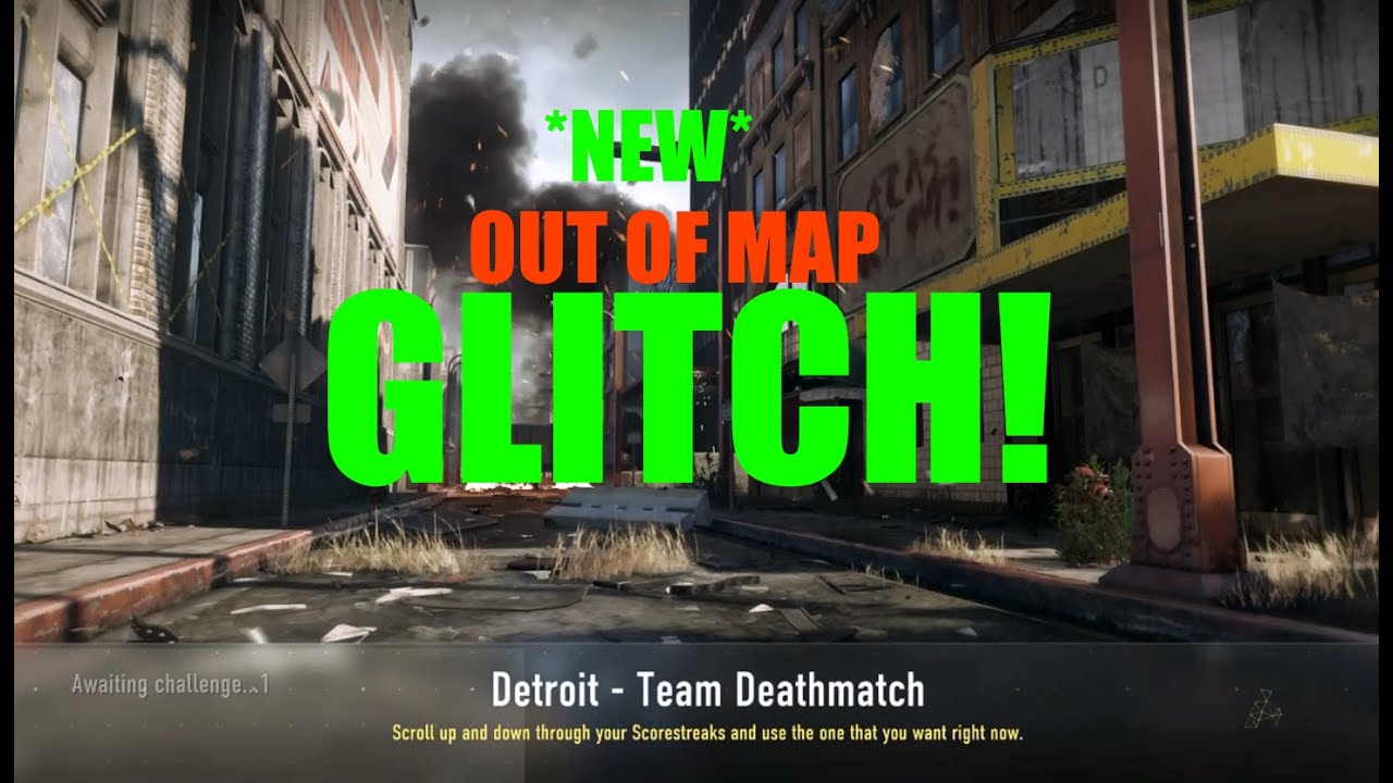COD: Advanced Warfare - *NEW* Out of Map Glitch ON DETROIT, PS4, XB1 ...