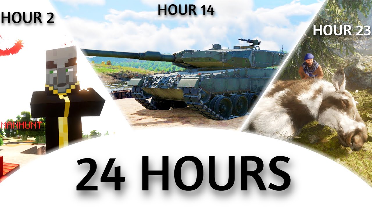 🔴 First 12 Hours of 24 HOUR Stream!! - YouTube
