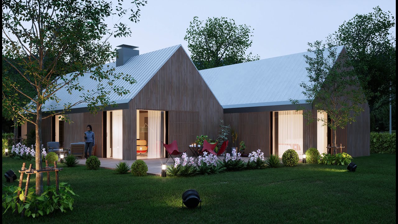 Animation Twinmotion 2022 Path Tracer | Exterior Scene No2 - YouTube