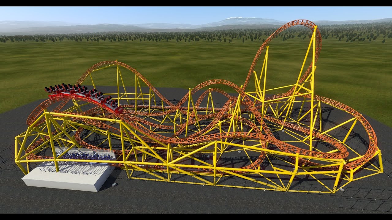Mack Rides Portable Launch Coaster | NoLimits 2 [60fps & FHD] - YouTube