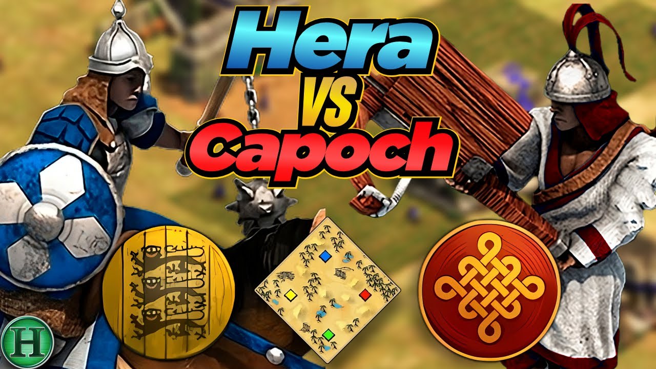 Bulgarians vs Chinese | 1v1 Arabia | vs Capoch | AoE2 - YouTube