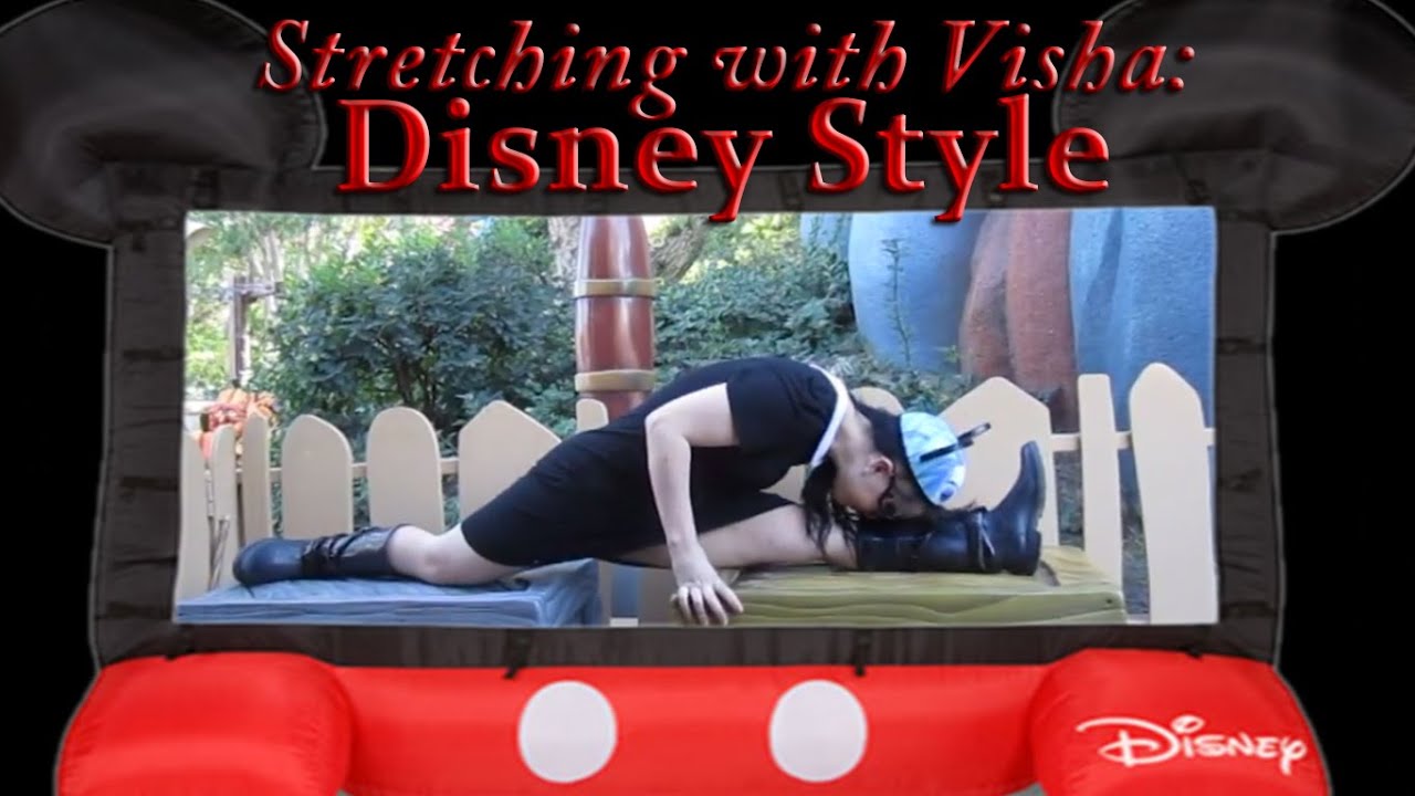 Stretching with Visha - Disney Style - YouTube