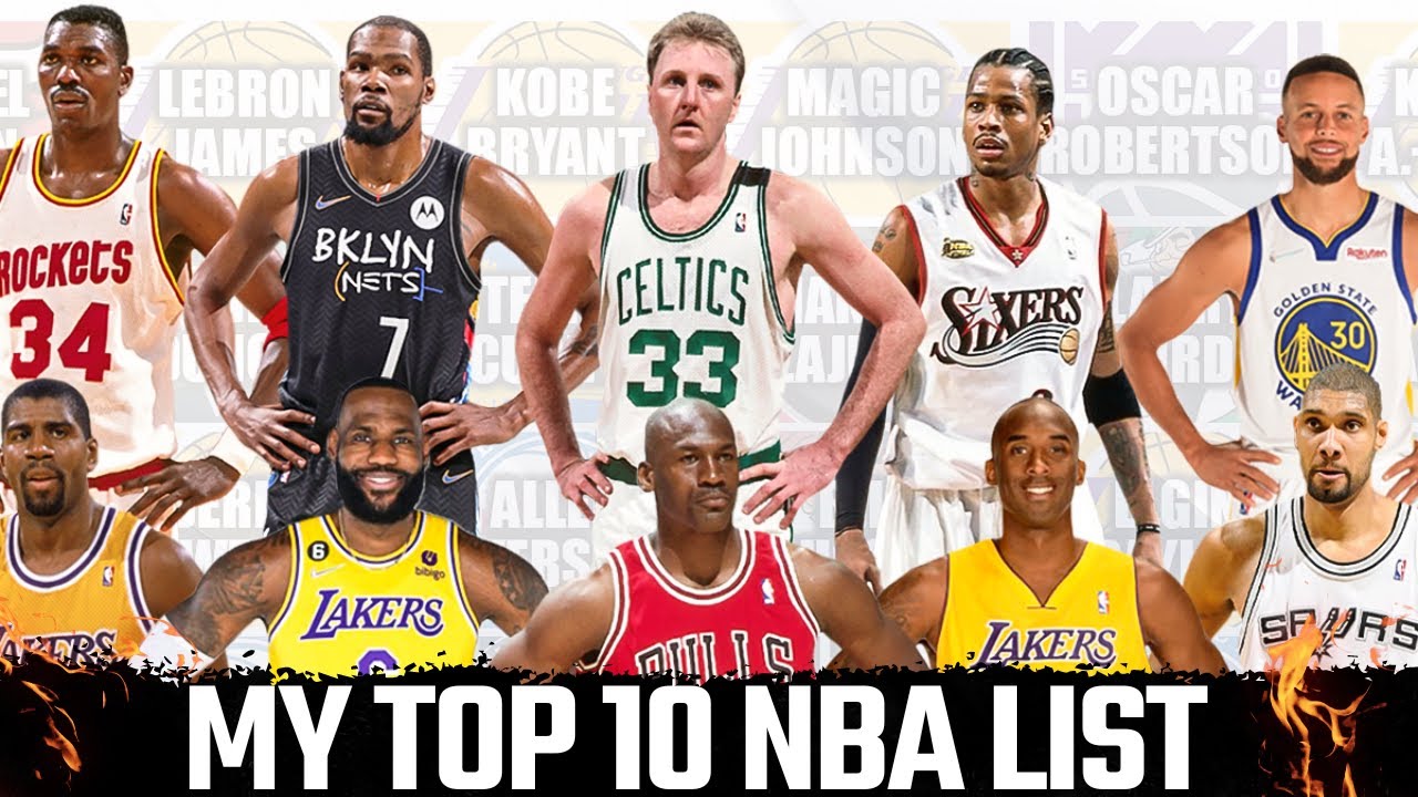 My Top 10 All-Time NBA Greats: Who's #1? - YouTube