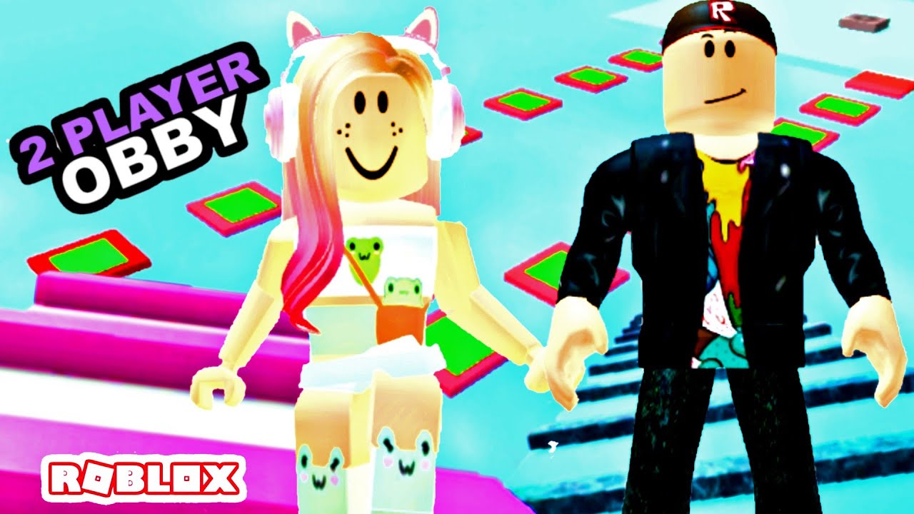 Roblox - JOGANDO PARKUR EM DUPLA - (Two Player Obby ) - YouTube