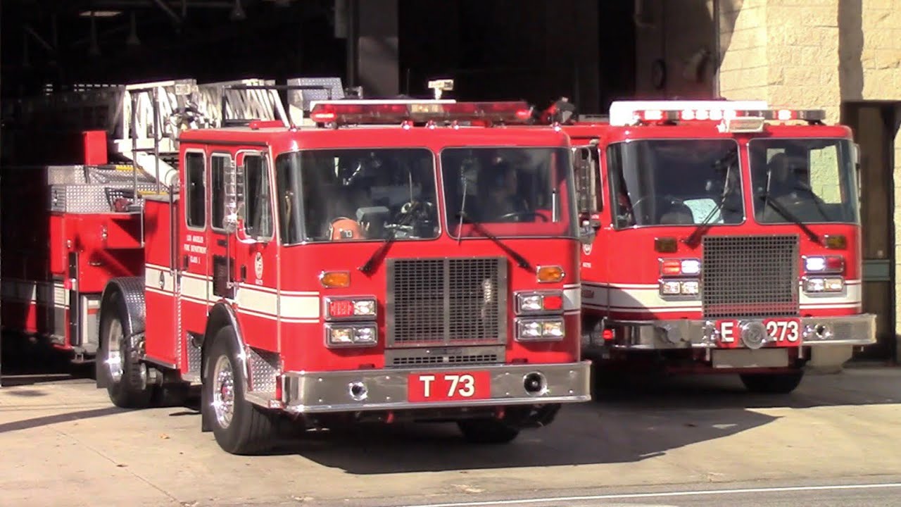 LAFD Light Force 73 - YouTube