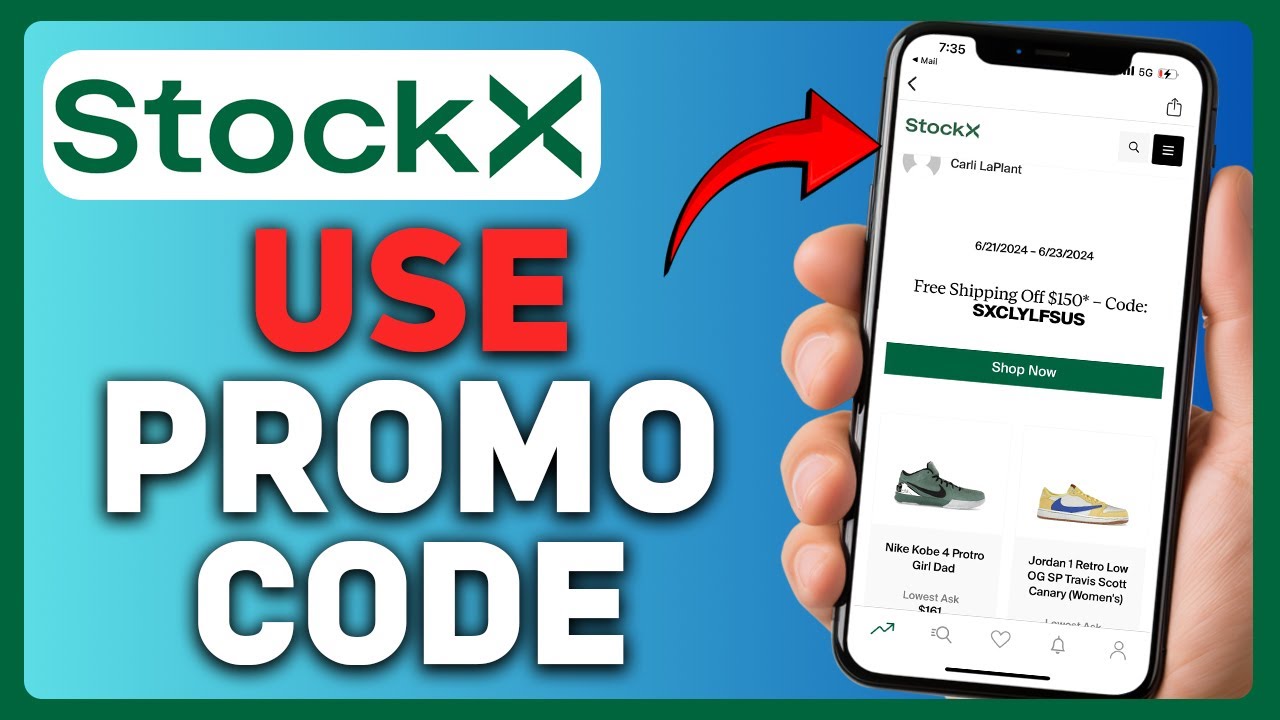 HOW TO USE PROMO CODE ON STOCKX 2025! - YouTube