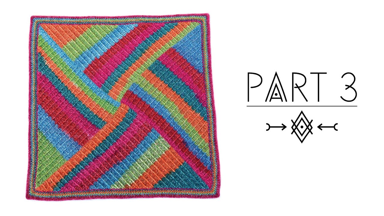 Part 3 In a Tizzy Crochet Along with Polly Plum - YouTube