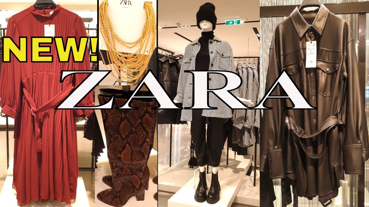 ZARA #New Collection #January2020 #ZaraWinterCollection2020 - YouTube