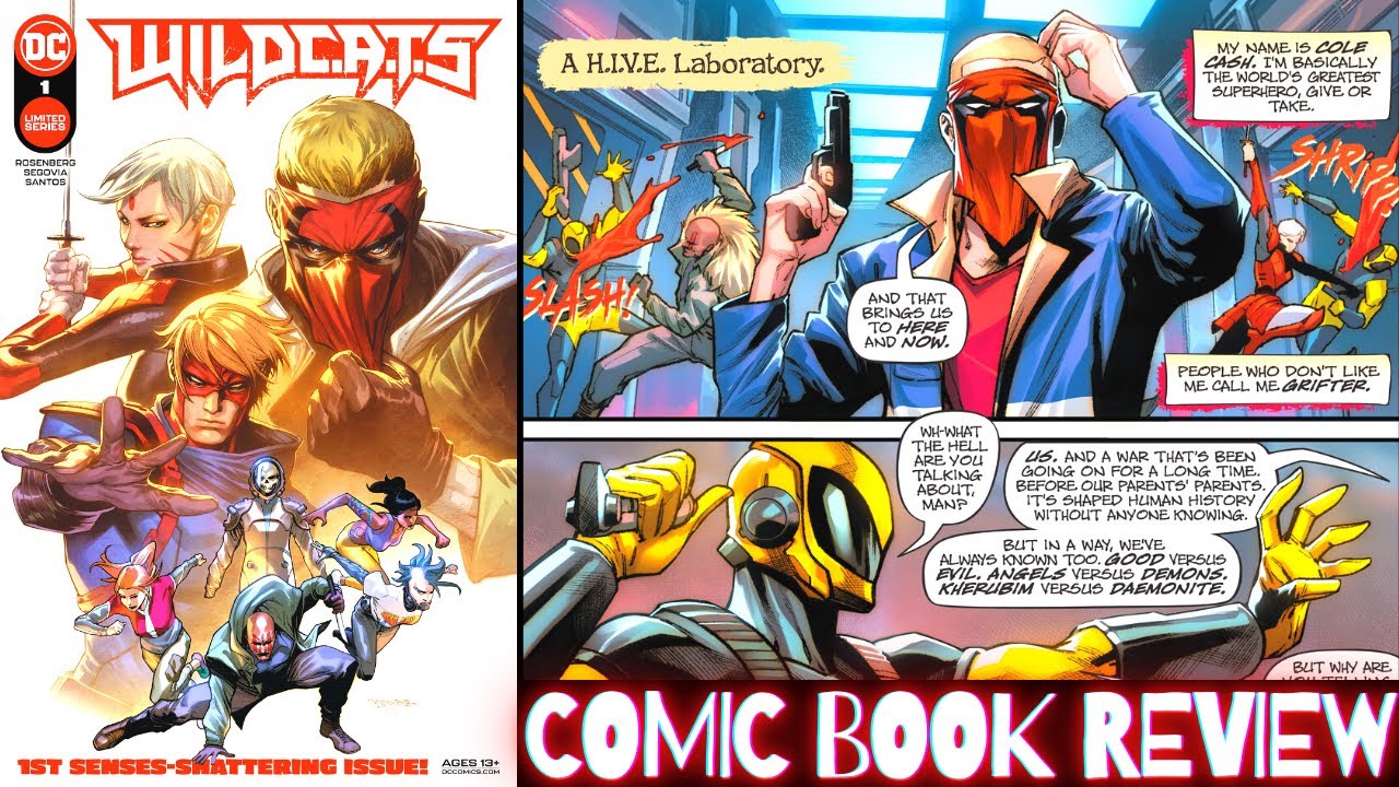 Comic Review | WildC.A.T.s #1 | DC Comics - YouTube