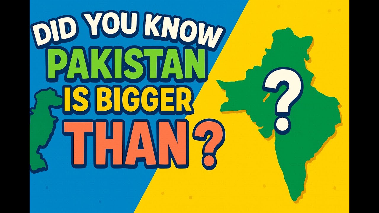 🌍 You Won’t Believe Pakistan Is Bigger Than THIS Country! - YouTube