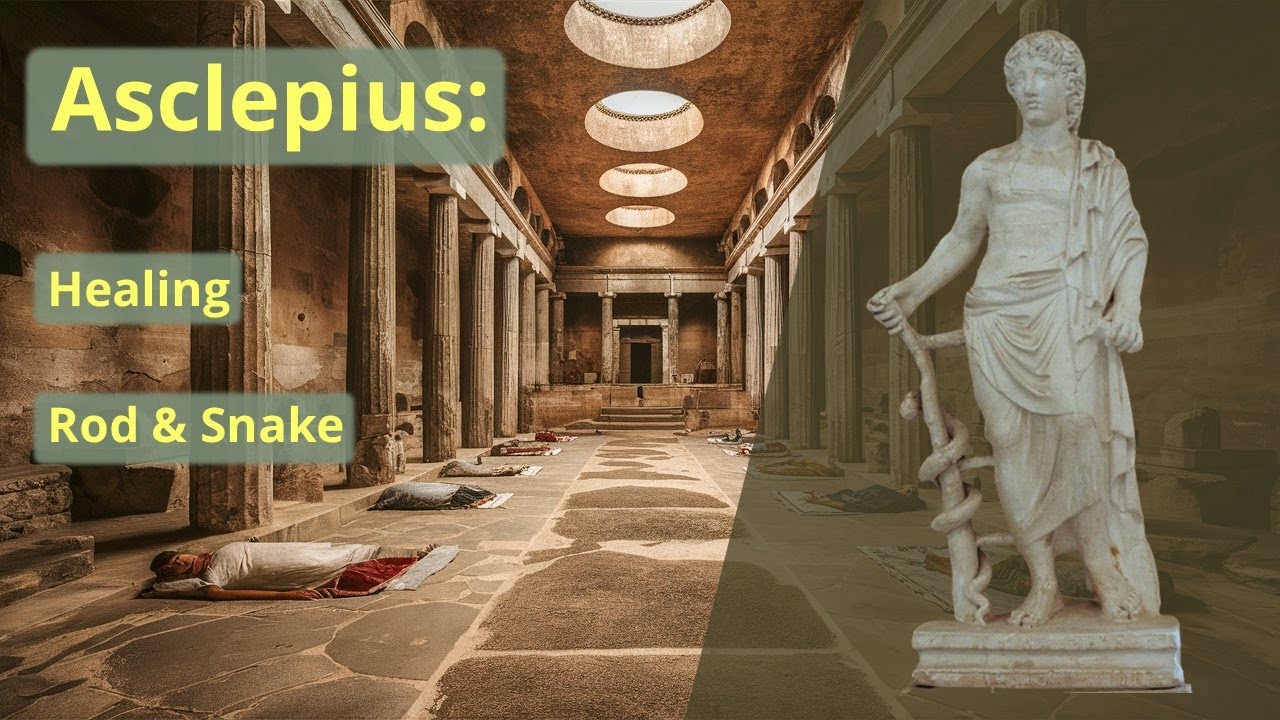 Asclepius - God of Medicine - Rod of Asclepius - sanctuaries of ...